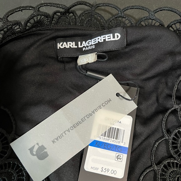 Karl Lagerfeld | Tops | Lacy Top | Poshmark